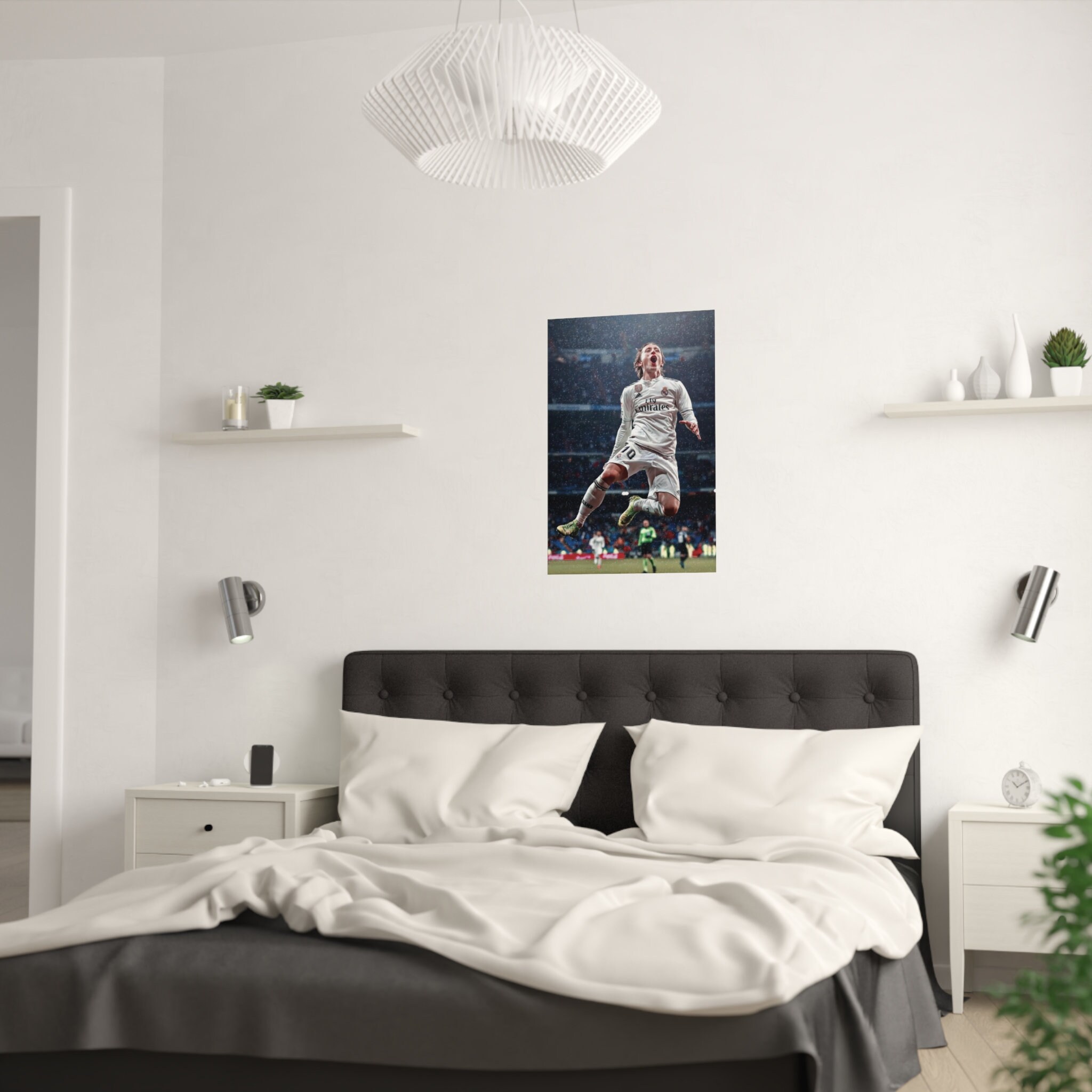 Luka Modric Real Madrid Satin Posters (210gsm), Wall Art, Soccer Art ...