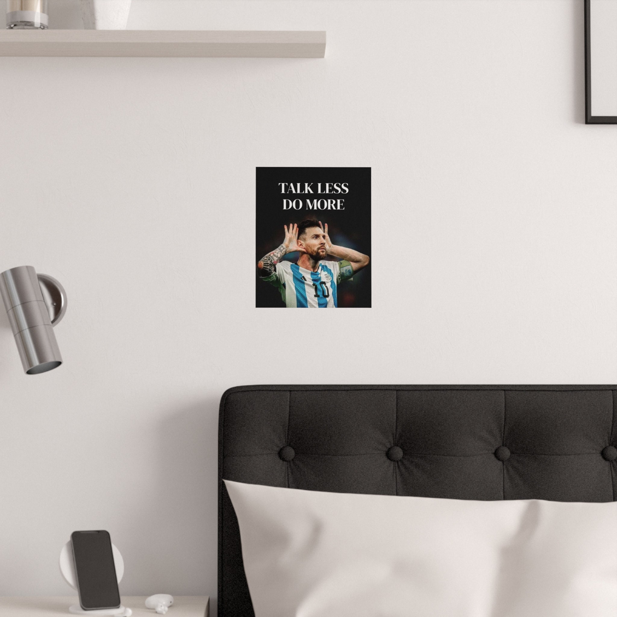 Messi Motivational Satin Posters (210gsm),wall Art, Soccer Decor,soccer ...