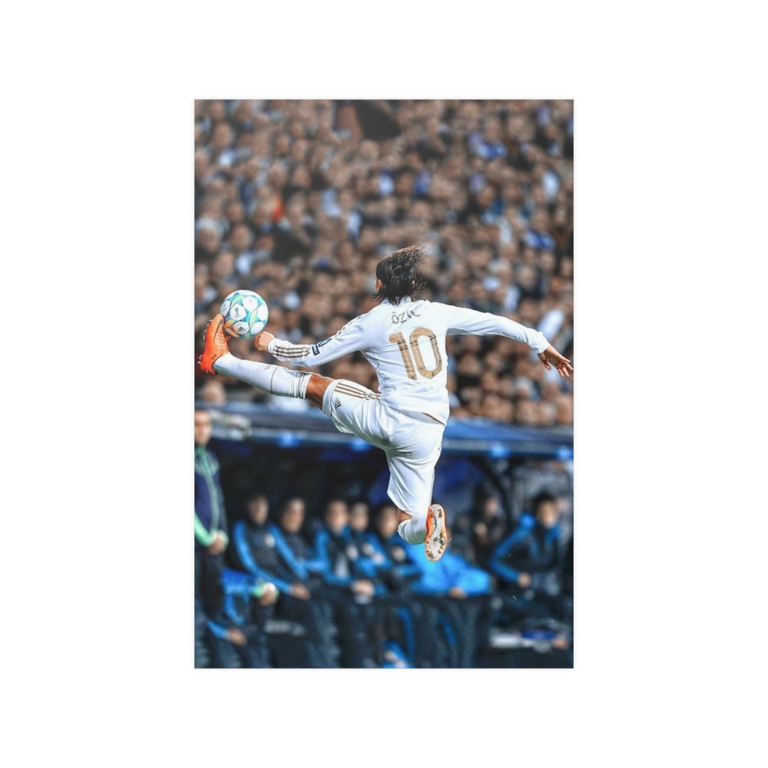 Mesut Özil Real Madrid Satin Posters (210gsm),football Legends Canvas ...