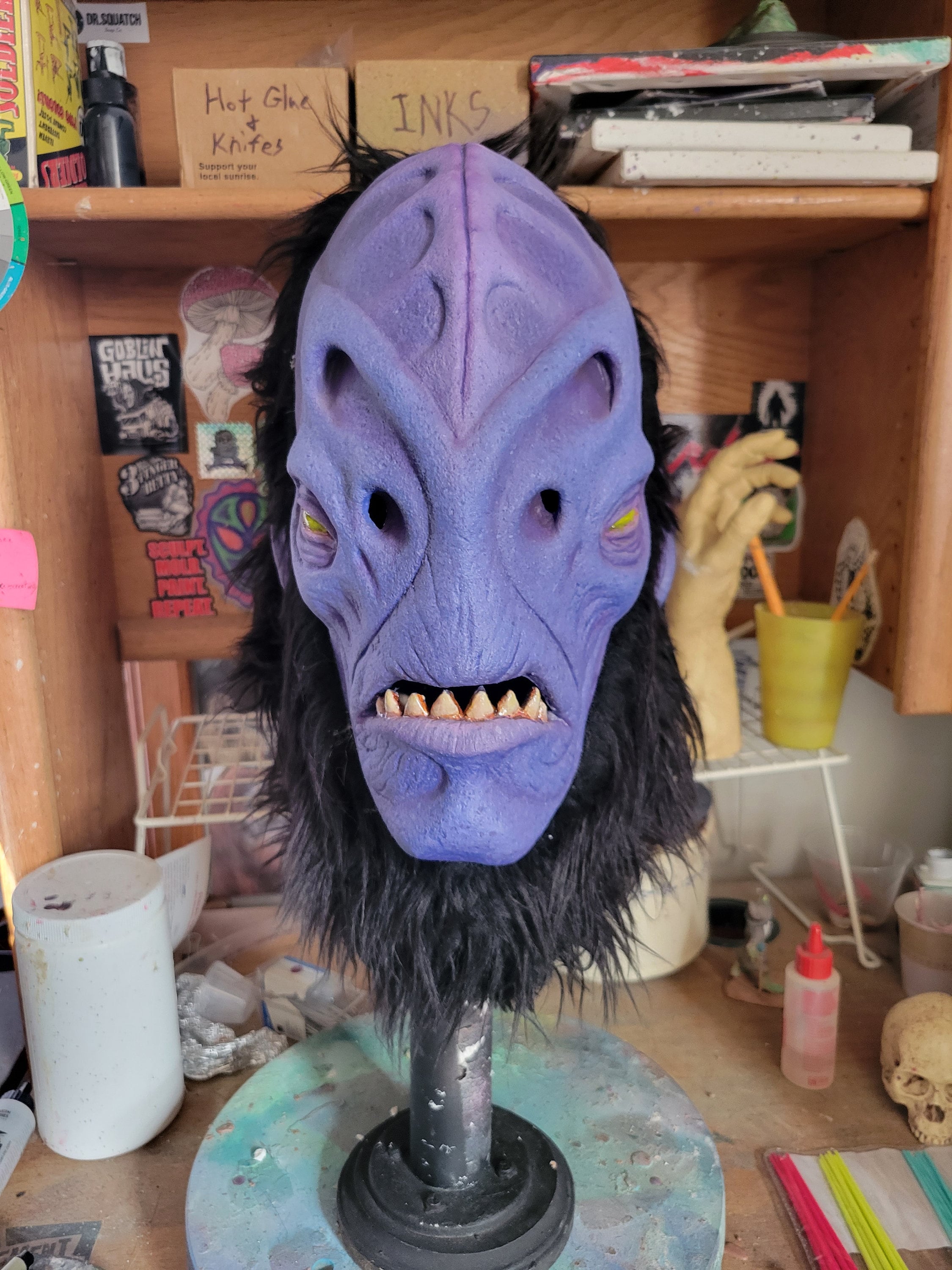 Cave Alien Monster Mask - Etsy