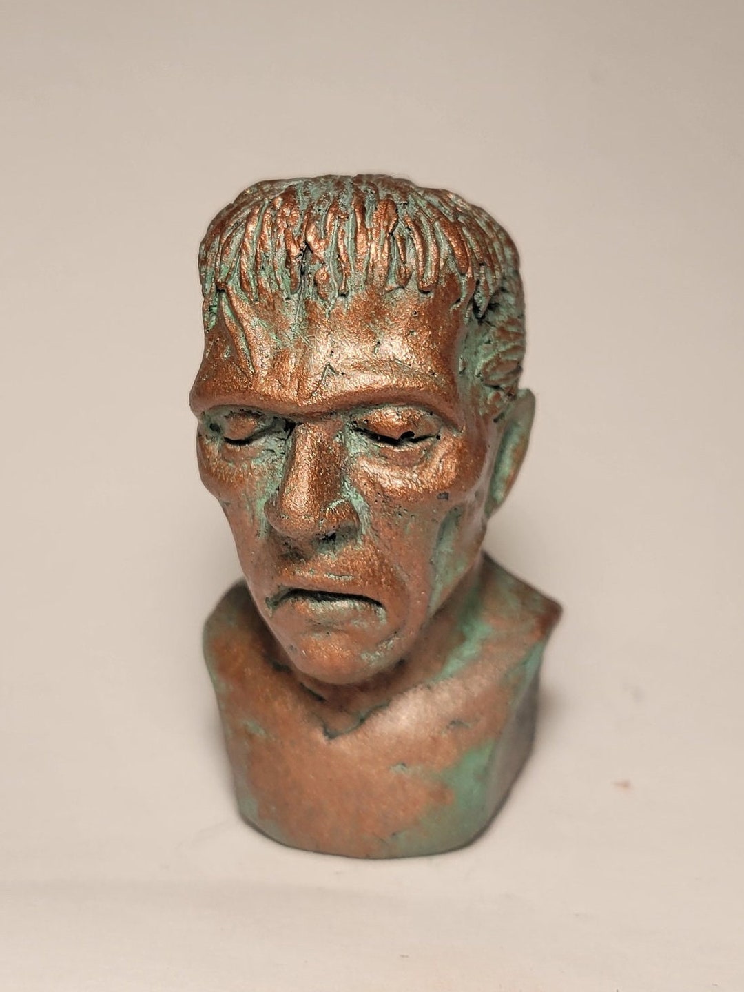 Mini Frankenstein Monster Bust - Etsy