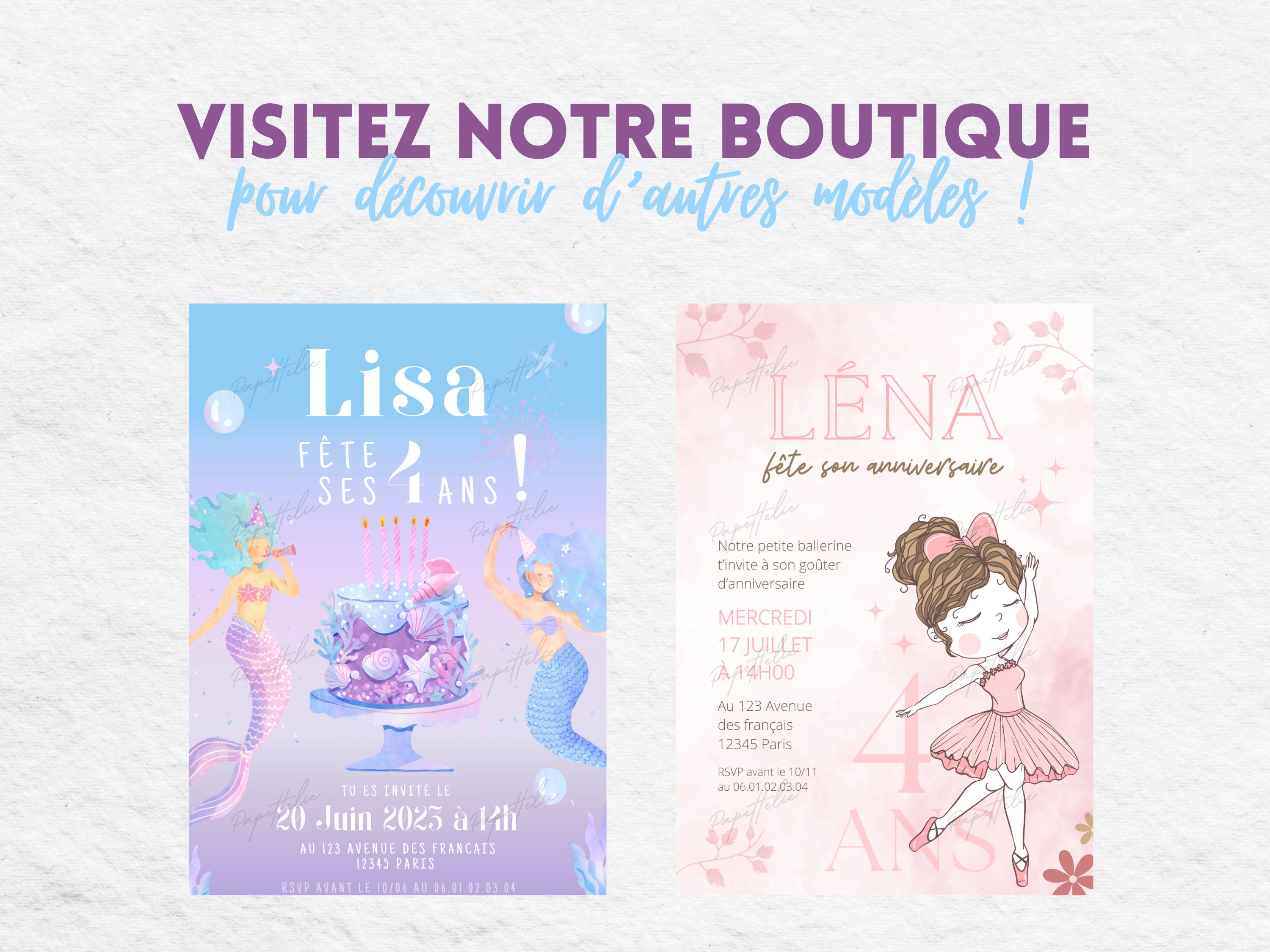 Personalized Birthday Invitation Card Gaby and the Magical House in ...