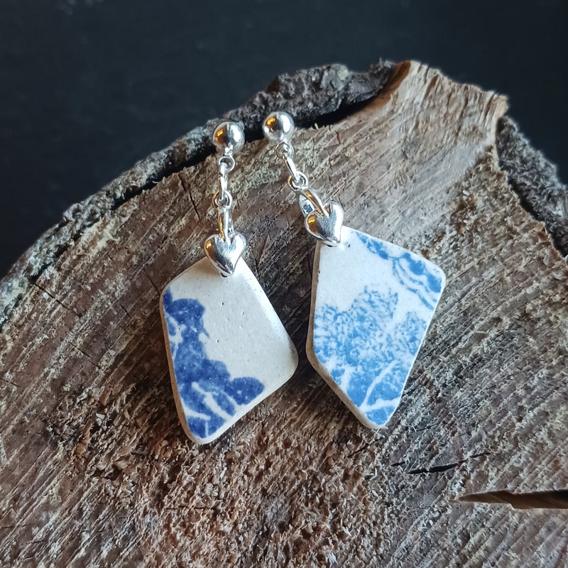 Pottery Earrings - Etsy