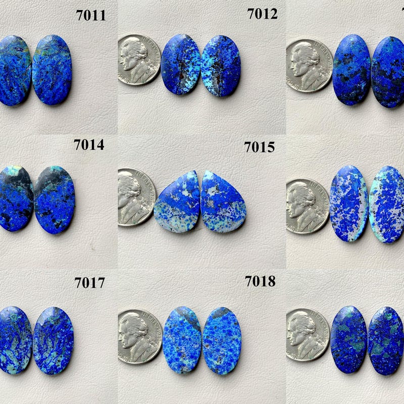 Azurite Jewelry - Etsy