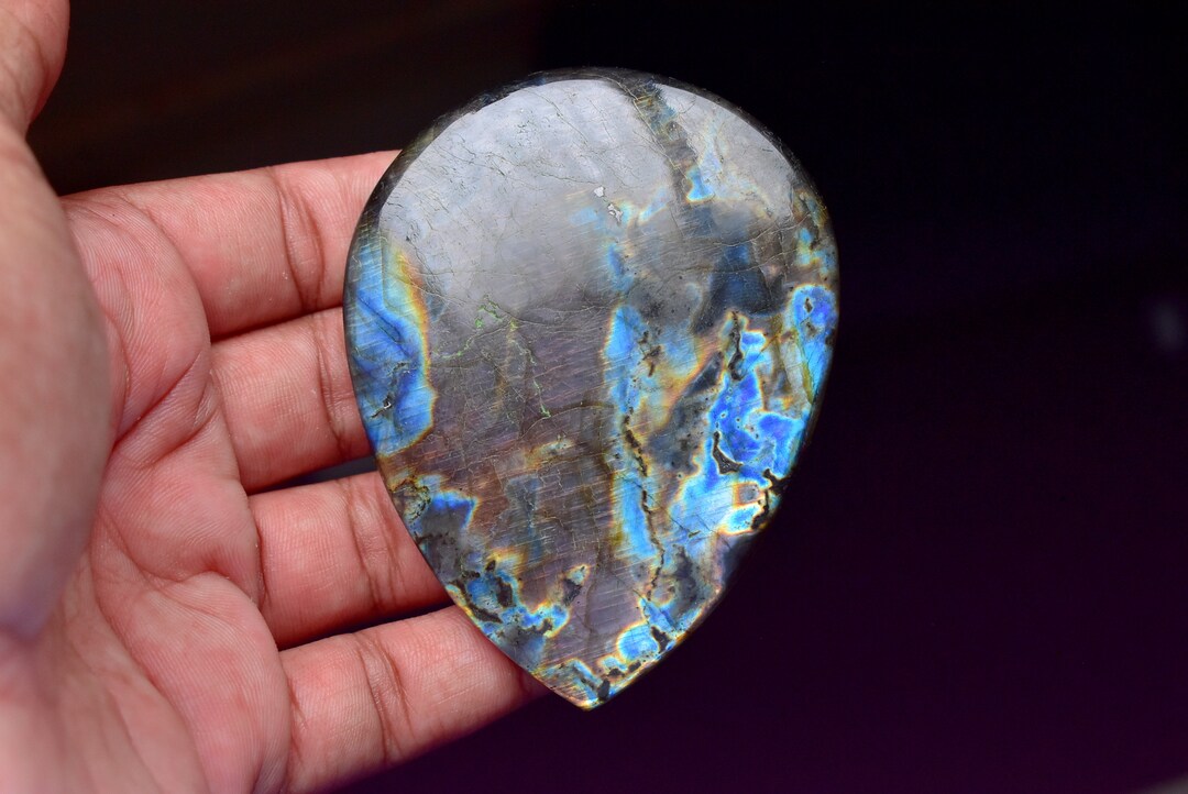 82x64x6 Natural Spectrolite Labradorite Gemstone Spectrolite ...