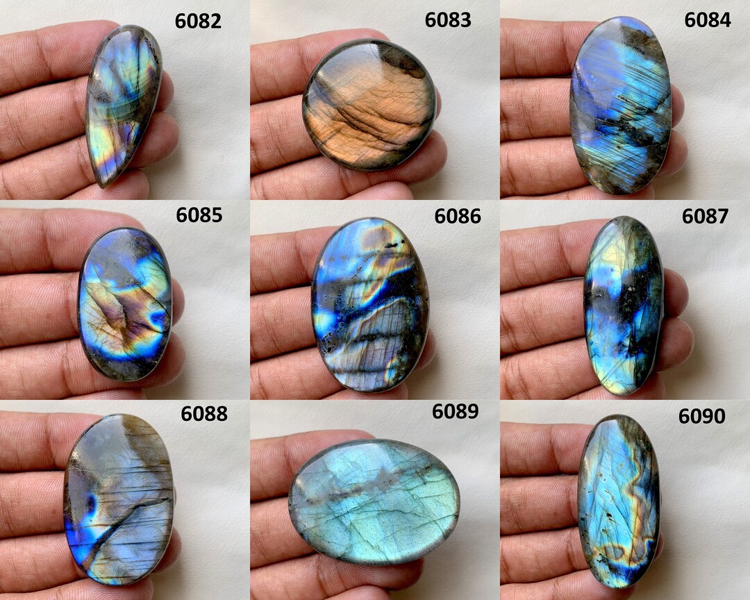 Natural Multi Rare Fire Labradorite Cabochon, Multi Labradorite, Loose ...