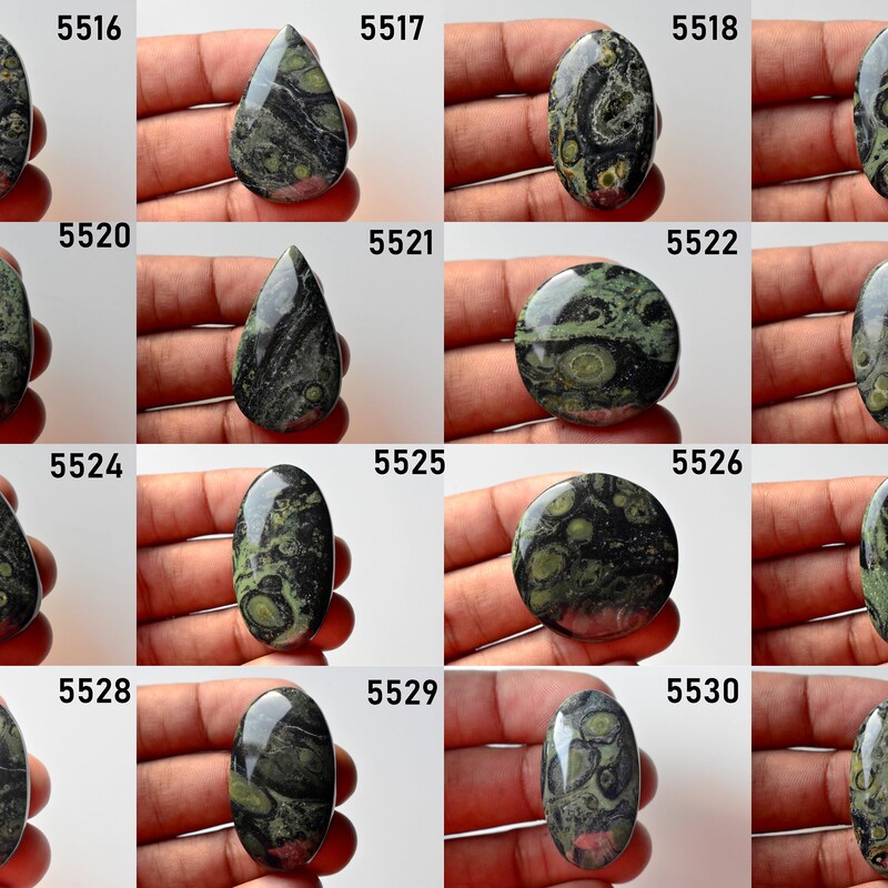 Kambaba Jasper - Etsy