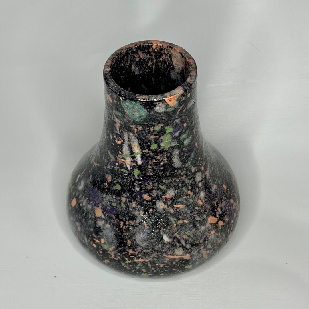 Handmade Ceramic Vase — Space Splatter - Etsy