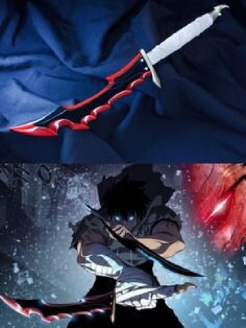 Buy Sung Jin-woo Dagger Solo Leveling High Quality Replica Online in ...