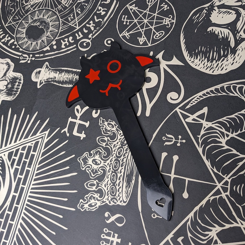 BDSM Acrylic Spanking Paddle Bat Wing Devil - Novelty Cute - Etsy UK