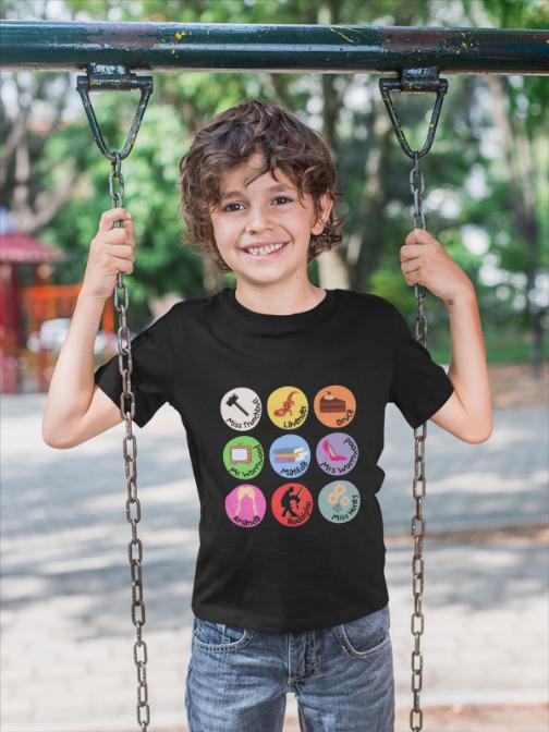 The Characters of Matilda Kids Unisex Tee, Miss Honey, Trunchbull ...