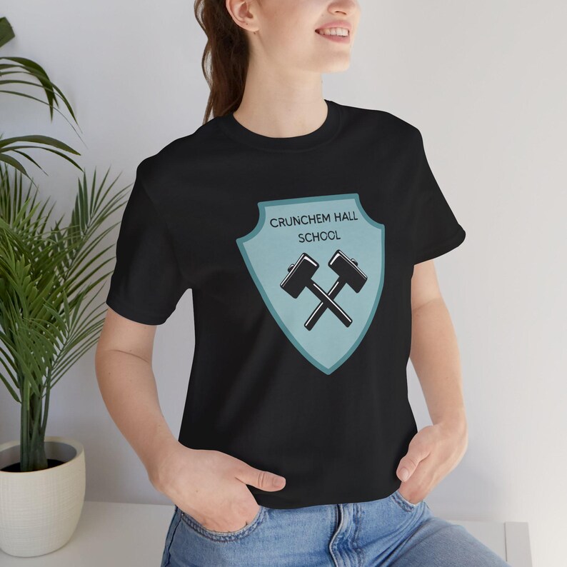 Crunchem Hall School Logo Matilda Musical Adult Unisex Tshirt, Theatre ...