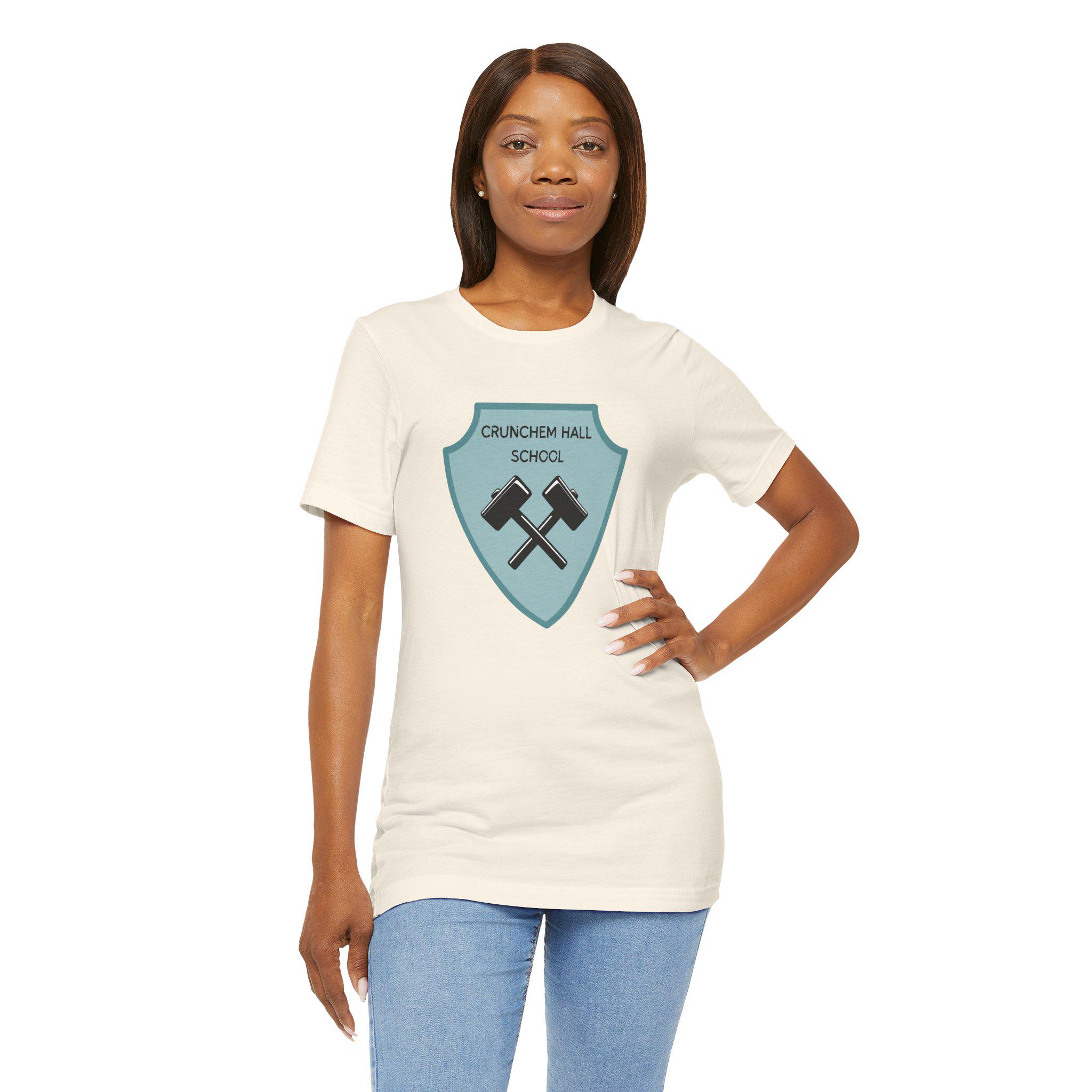 Crunchem Hall School Logo Matilda Musical Adult Unisex Tshirt, Theatre ...