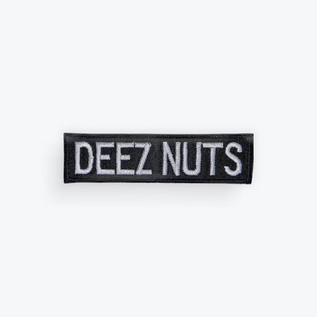 Deez Nuts Motorcycle Patch - Etsy