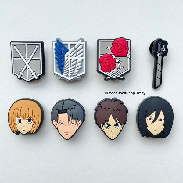 Attack on Titan Shoe - Etsy UK