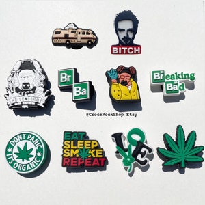 Breaking Bad Crocs Charms Movie Weed Crocs Jibbitz Walter White Jibbitz ...