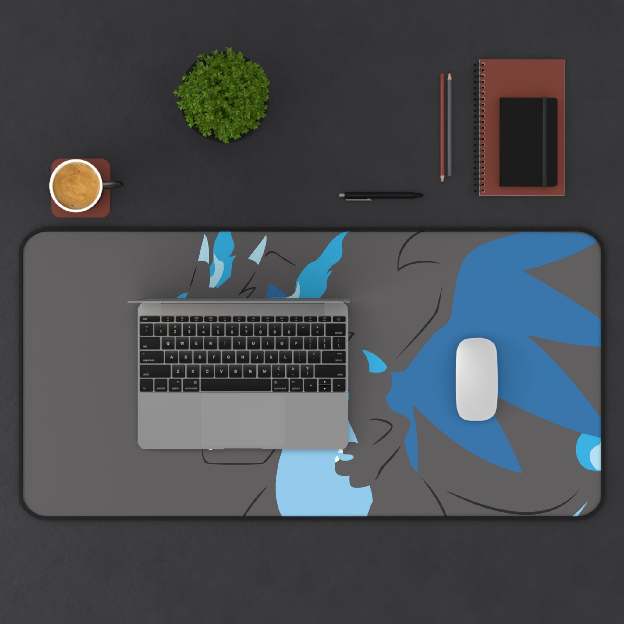 Mega Charizard X Gaming Desk Mat sold by Jin Aquamarine | SKU 44555988 ...