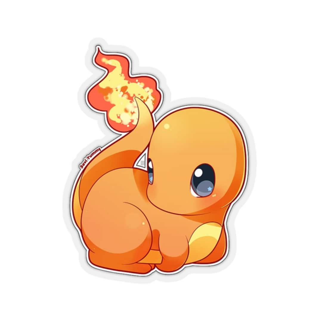 Chibi Charizard Sticker - Etsy