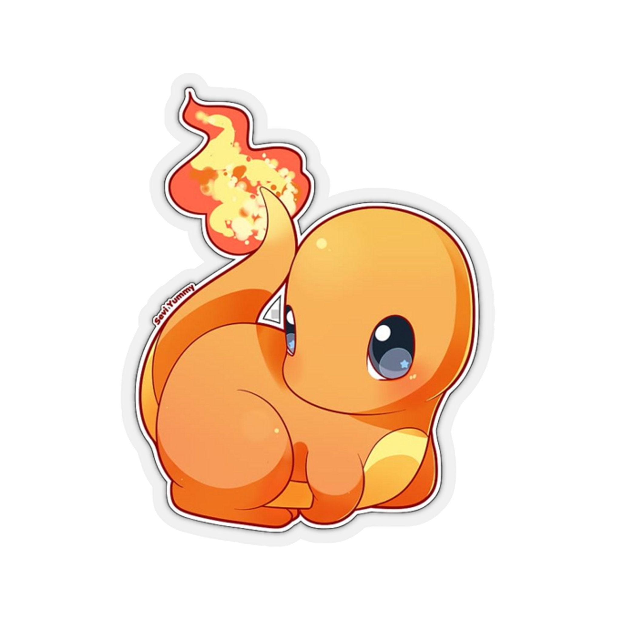 Chibi Charizard Sticker - Etsy