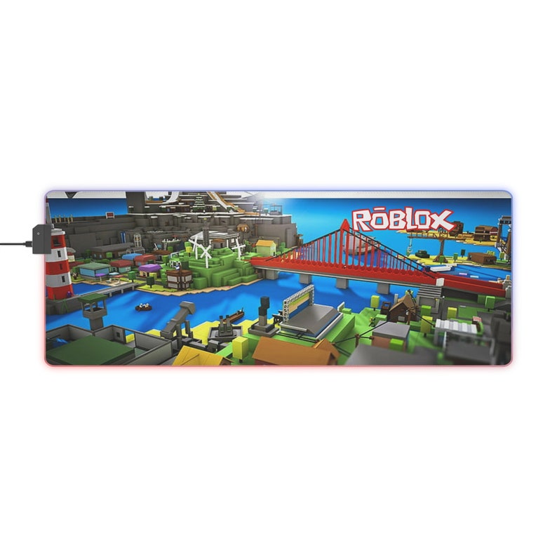 Roblox City LED Gaming Desk Mat - Etsy