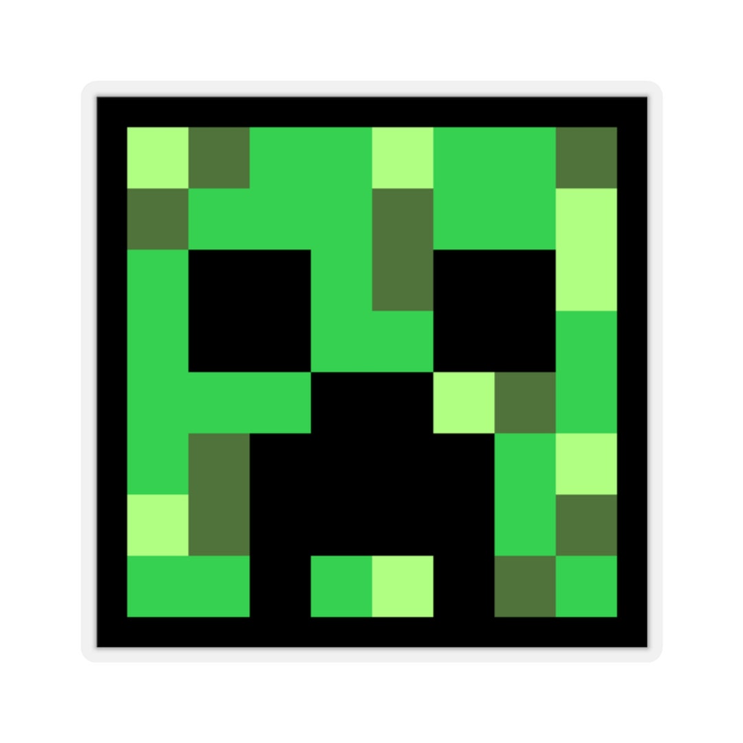 Minecraft Creeper Sticker - Etsy