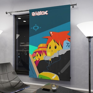 Cool Roblox Gaming Window Curtain - Etsy
