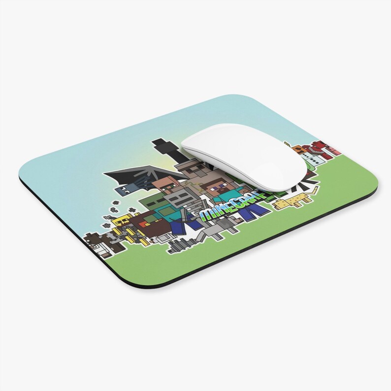 Minecraft Mob Mouse Pad (rectangle) - Etsy