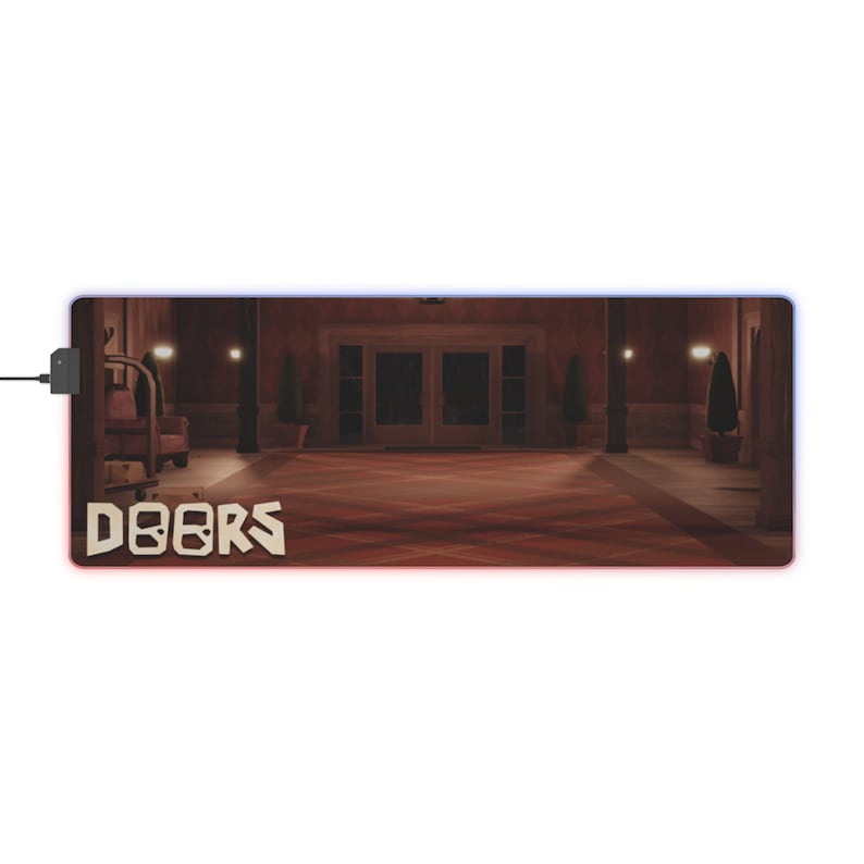 Roblox Doors LED Gaming Desk Mat - Etsy