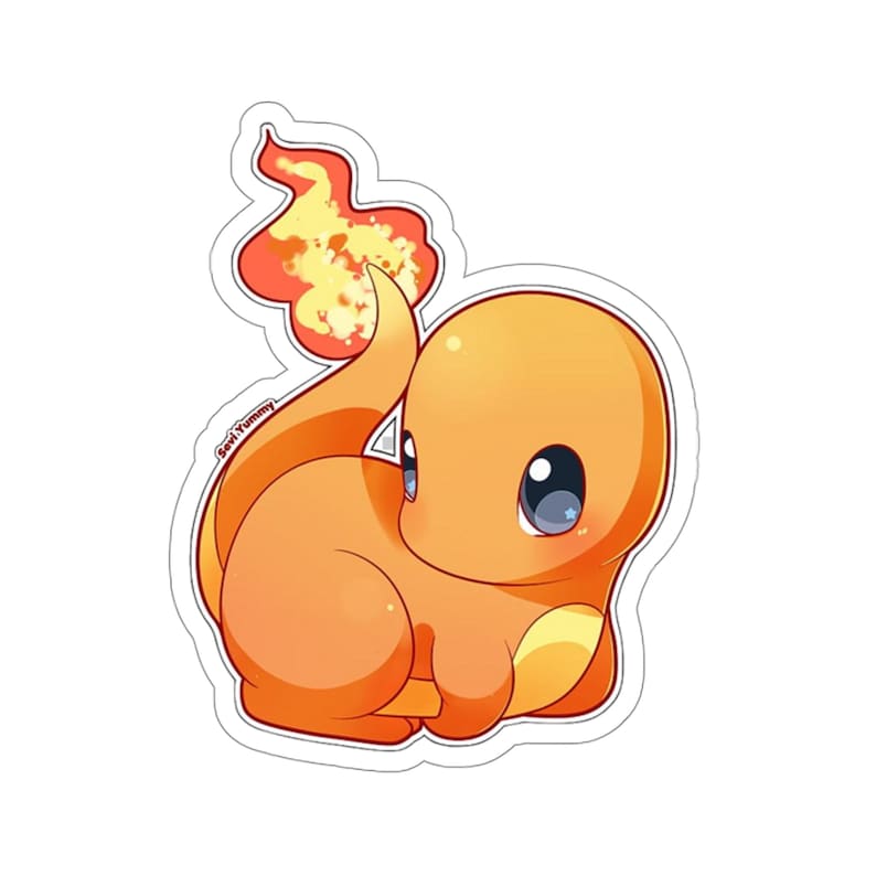 Chibi Charizard Sticker - Etsy