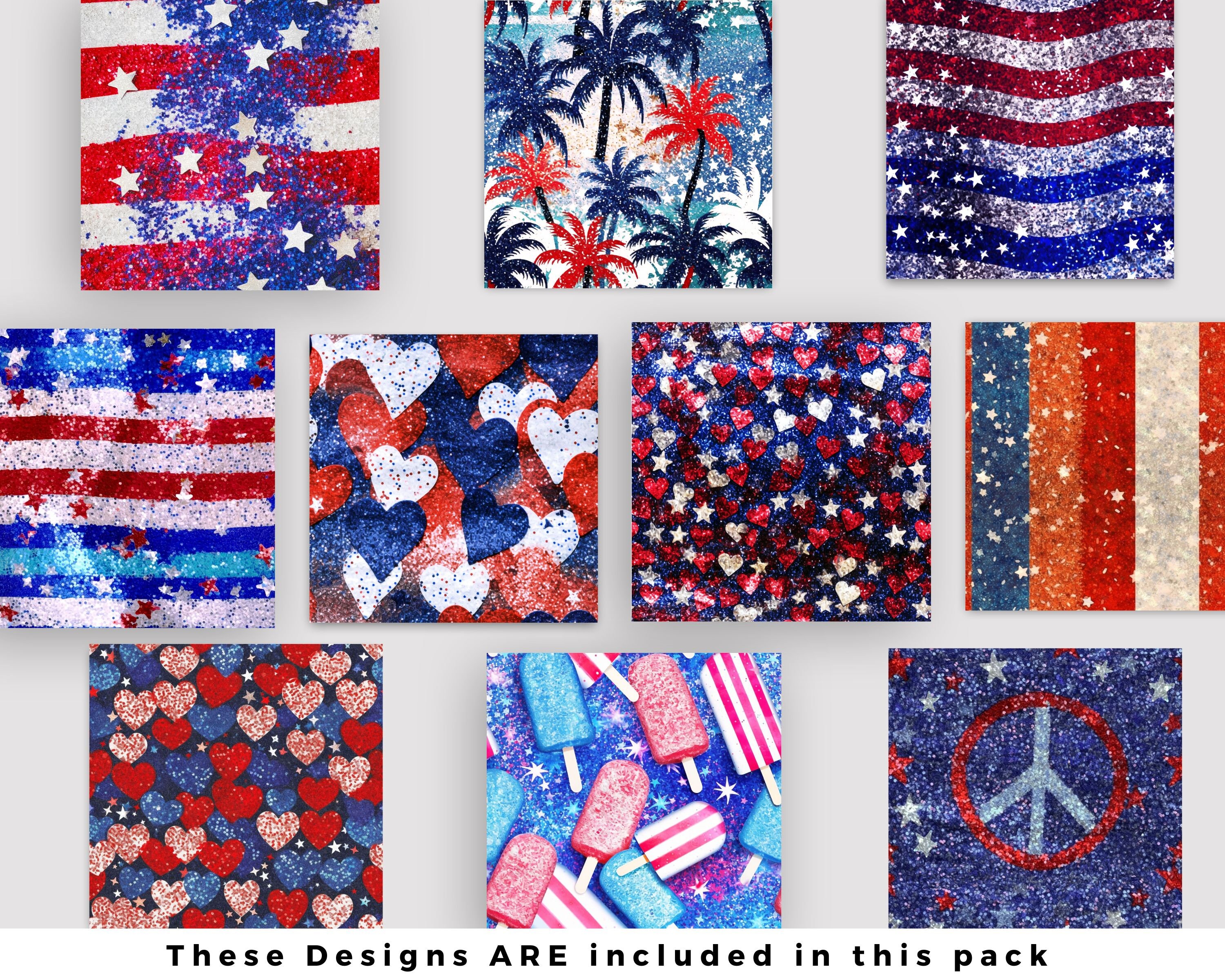 Digital Glitter Star Spangled Sparkle Seamless Pattern PNG JPG - Etsy