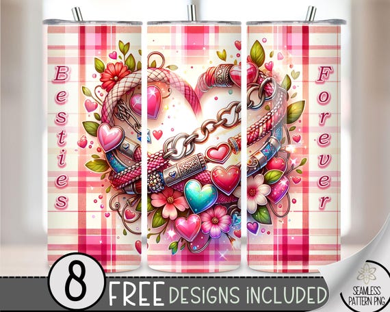 Niche - Best Friends Besties Forever Y2K - Personalized Tumbler ...