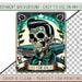 El Chicano Tarot Card PNG Design, Trendy Sugar Skull Design File,la ...