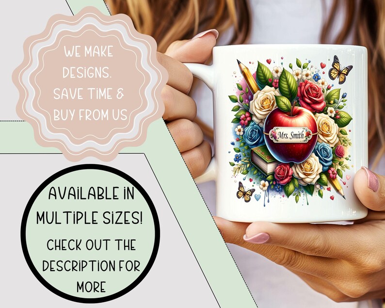 Teacher T-shirt PNG, Spring Floral Design, Teacher Flowers PNG ...