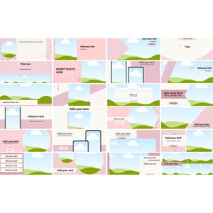 50 Twitter Templates Canva Canva Templates Twitter Post Social Media - Etsy