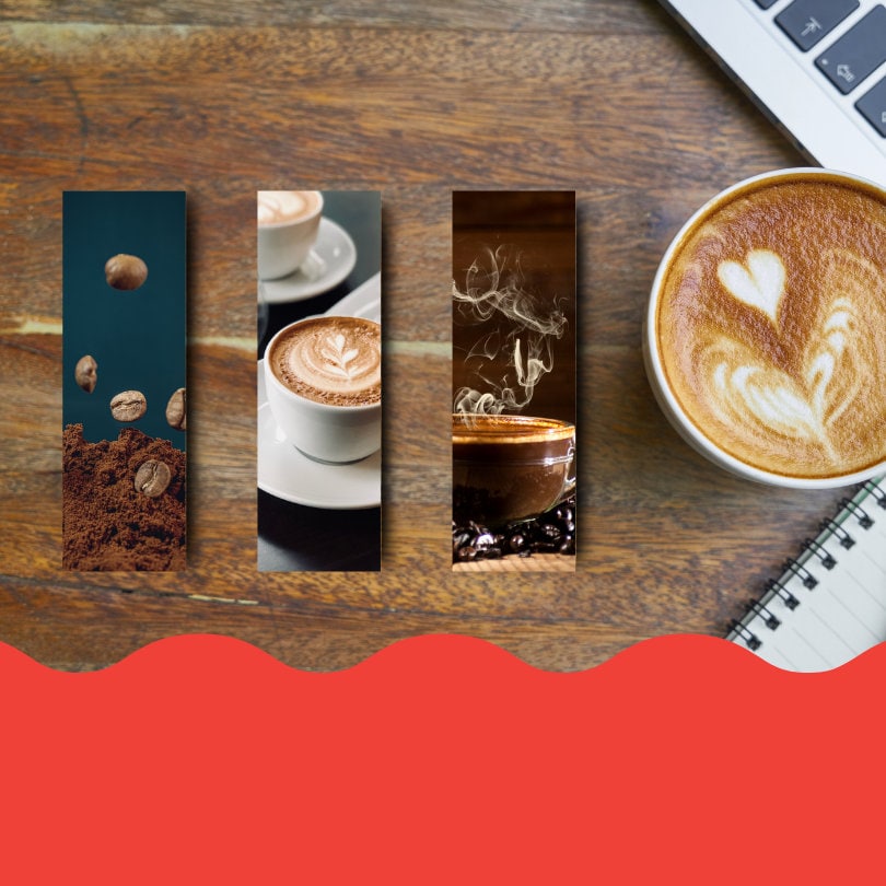 Coffee Themed Bookmarks Downloadable Bookmarks 20 Printable Bookmarks ...