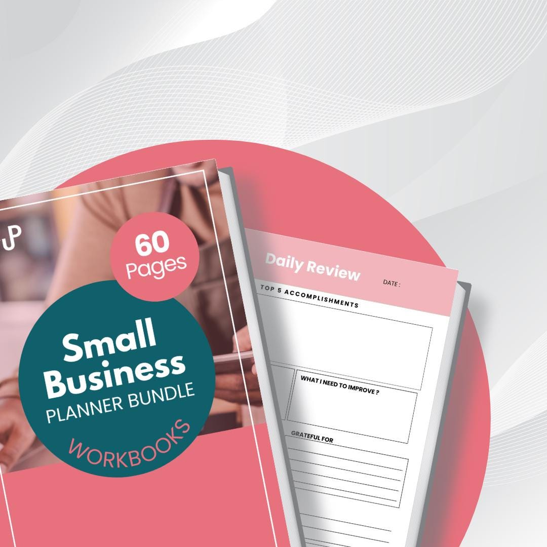 Small Business Planner Bundle | Printable Business Planner | Business ...