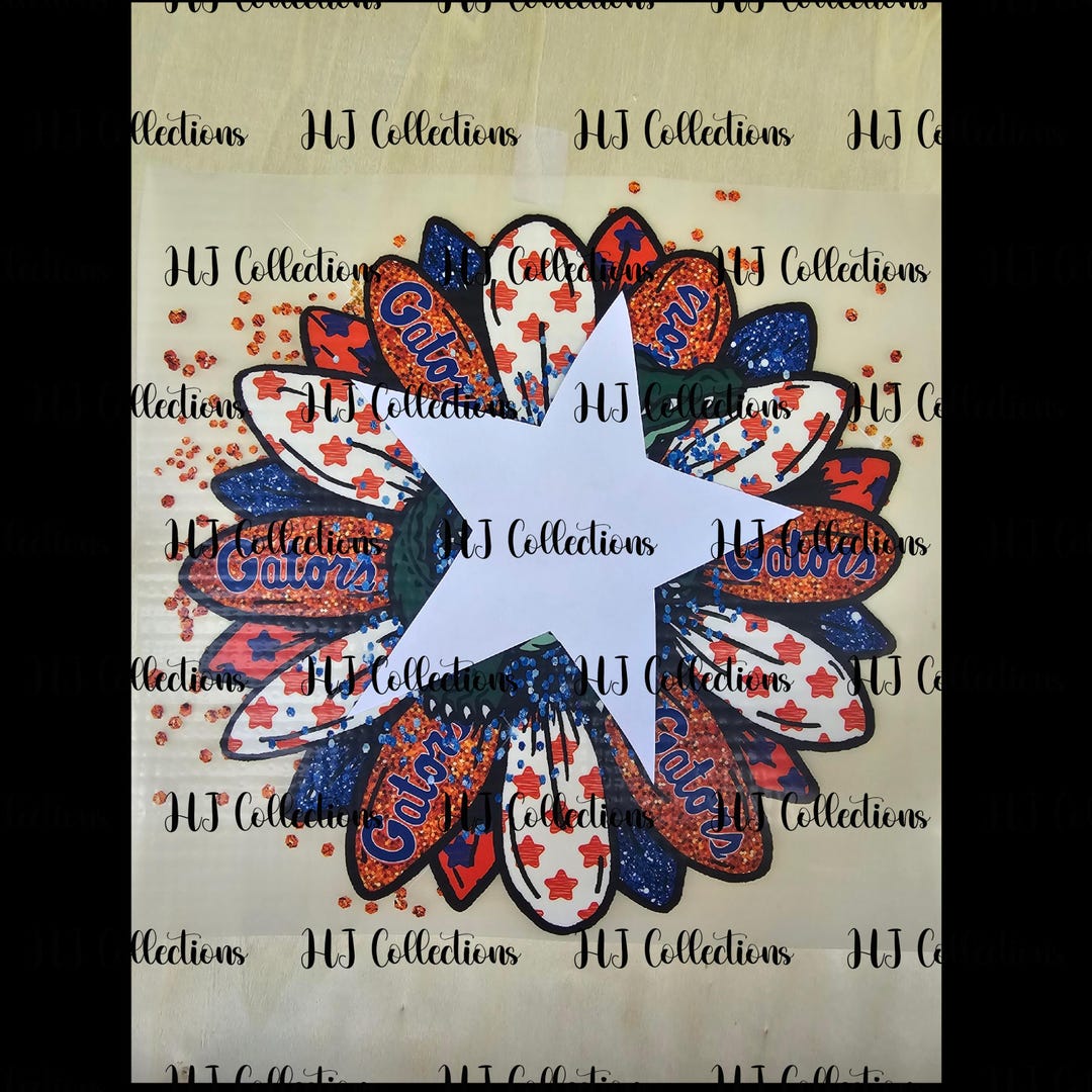 DTF Transfer, Gators Football Florida Gators Full Color Custom DTF ...