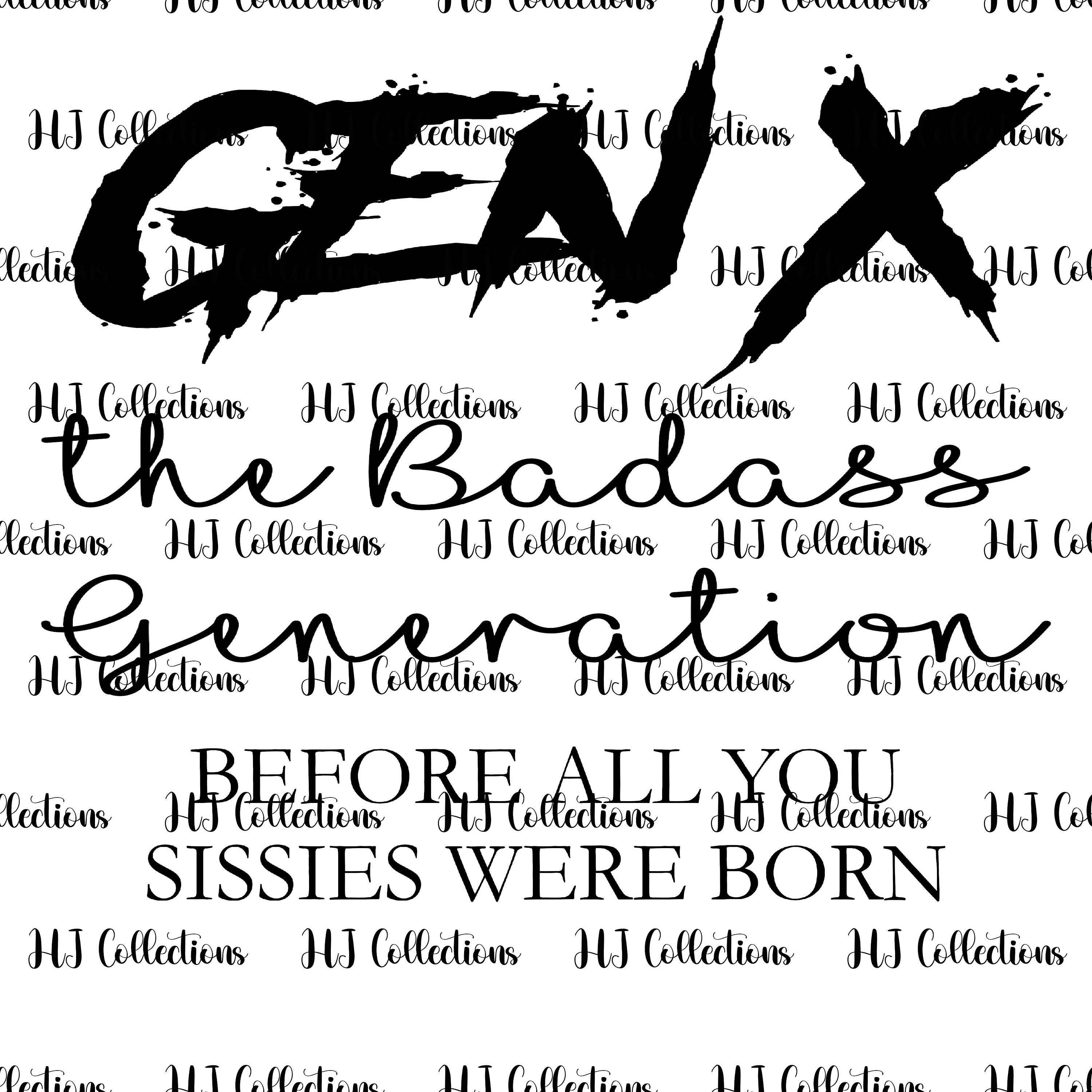 Gen X Svg Gen X Png - Etsy