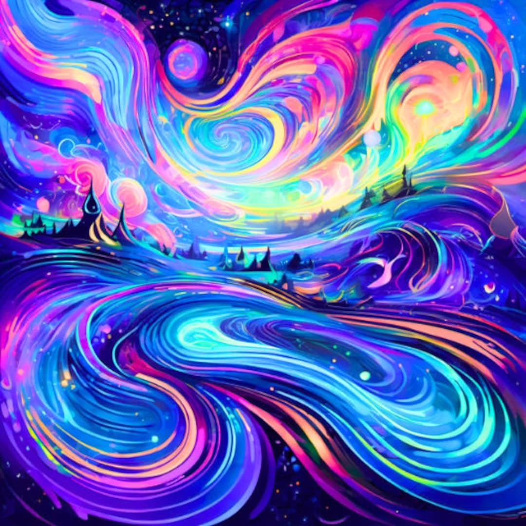 PRINTABLE ABSTRACT ART for Instant Wall Decor Digital Abstract Art ...