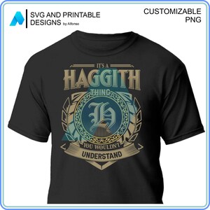 Custom Family Crest PNG – Vintage Last Name Design (digital Download ...