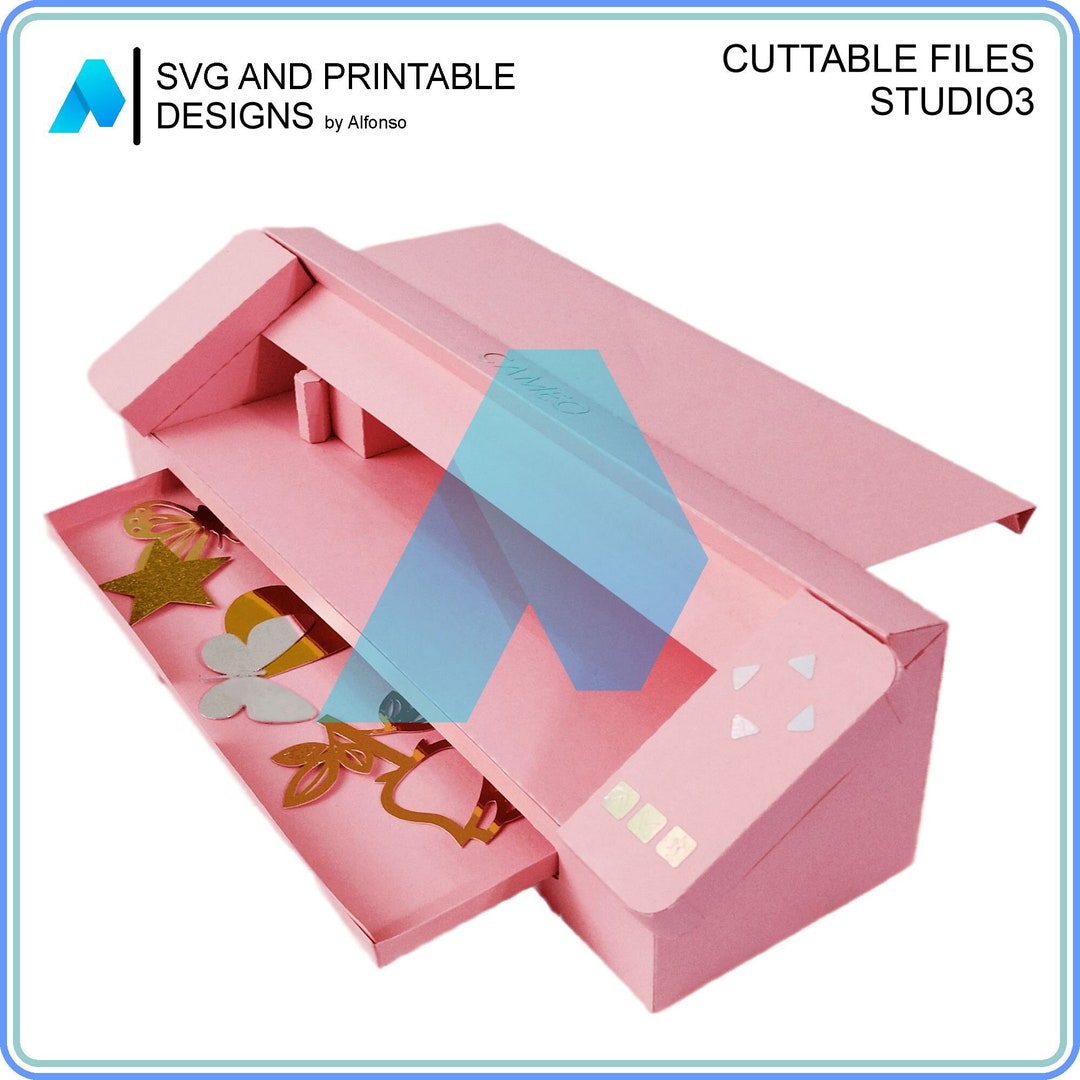 Cutting Machine Digital Model .studio3 Files for Make a Scale Model ...