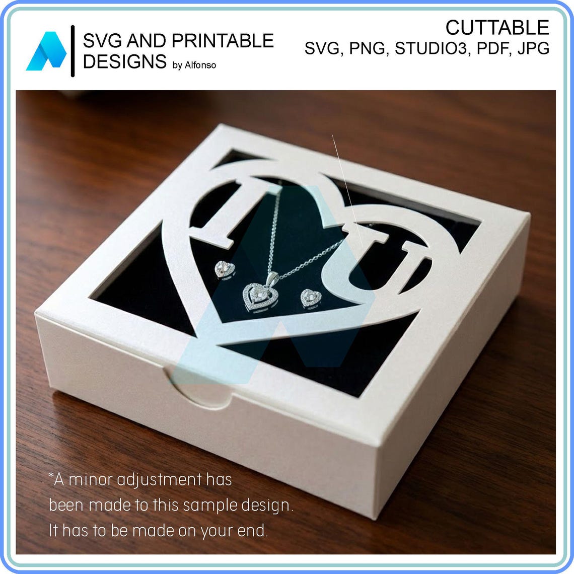 Square Heart Box SVG - DIY Gift Favor | 3D Paper Template for Cricut ...