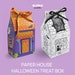 Paper House, Halloween Treat Box, Printable Activity Sheets, Creative ...