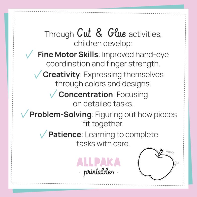 Cut & Glue Printable, Squirrel Paper Craft, Color and Build, Coloring ...