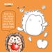 Hedgehog Cut & Glue Printable, Color and Build Activities, Coloring ...