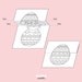 Easter Egg Folding Surprise Card, Printable Activity Sheets for Kids ...