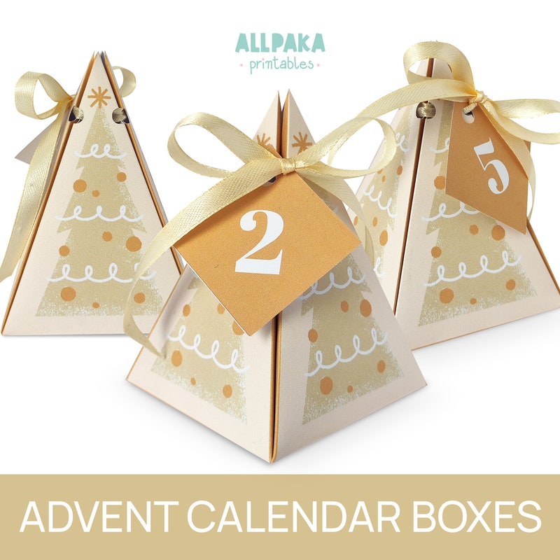 Diy Advent Calendar - Etsy