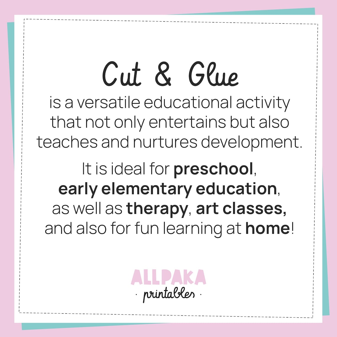 Cut & Glue Printable, Squirrel Paper Craft, Color and Build, Coloring ...