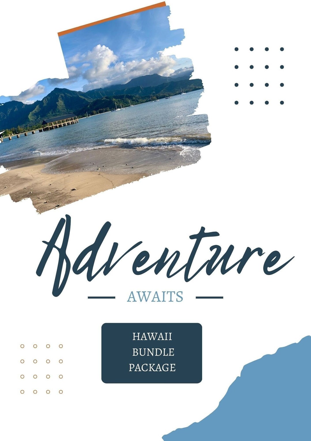 Hawaii Bundle Package Adventure Awaits Itineraries - Etsy