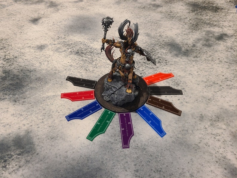 2 Player Battle Tracker Set Compatible With Age of Sigmar 4th Edition ...
